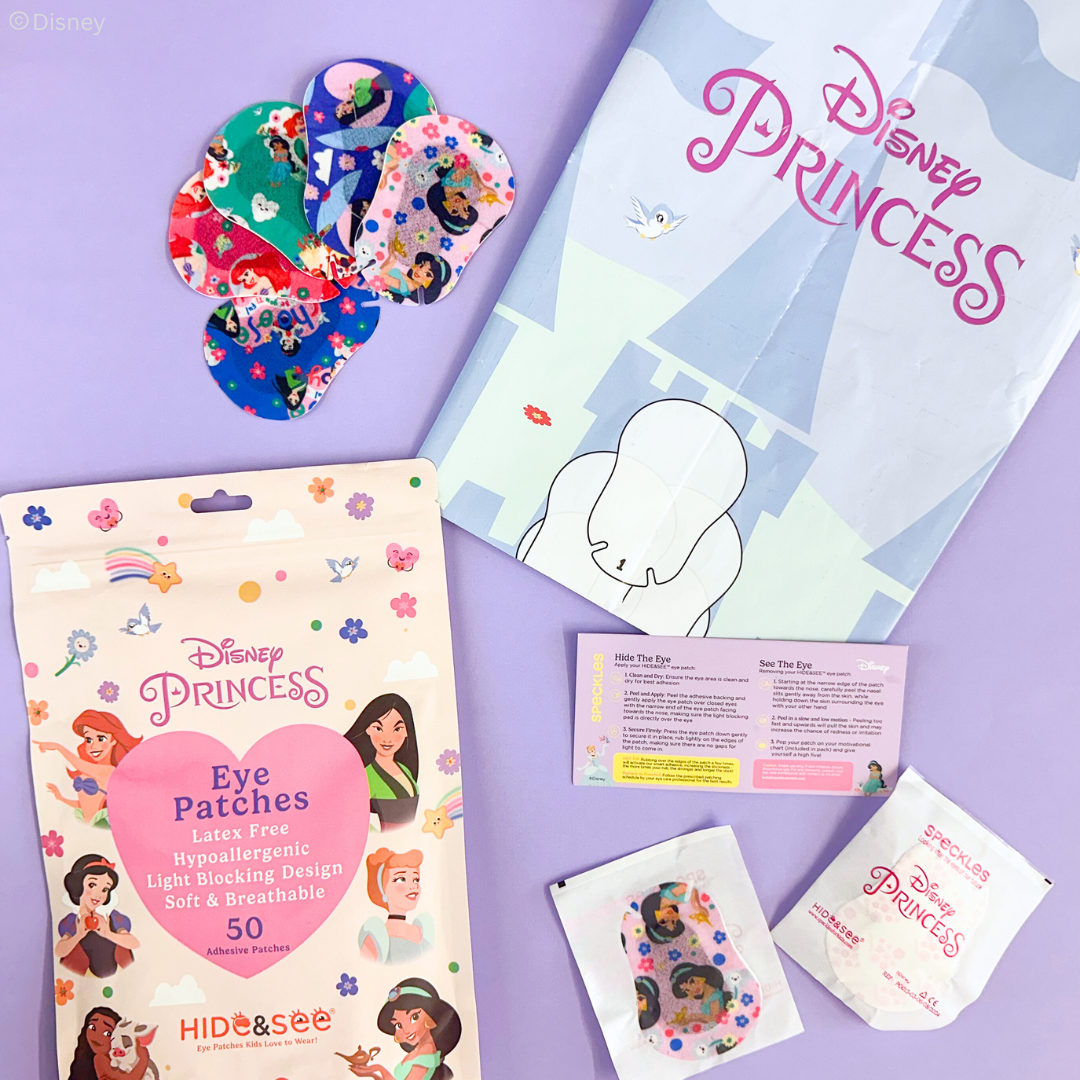 Disney Princess Eye Patches for Kids - Hypoallergenic & Comfortable ...